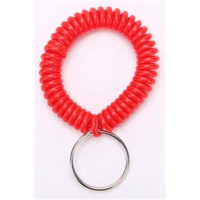 Split Ring Wrist Coil Key Holder - Pack of 6 - Walmart.com