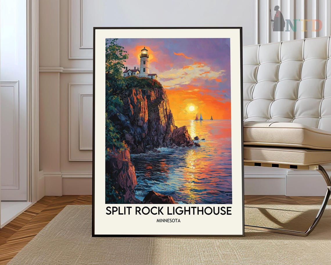 Split Rock Lighthouse - Lighthouses Of The Great Lakes, Split Rock ...