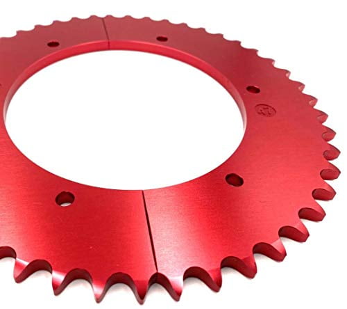Split Sprocket 40 Chain Pitch for Go Karts and Mini Bikes (46 Tooth ...