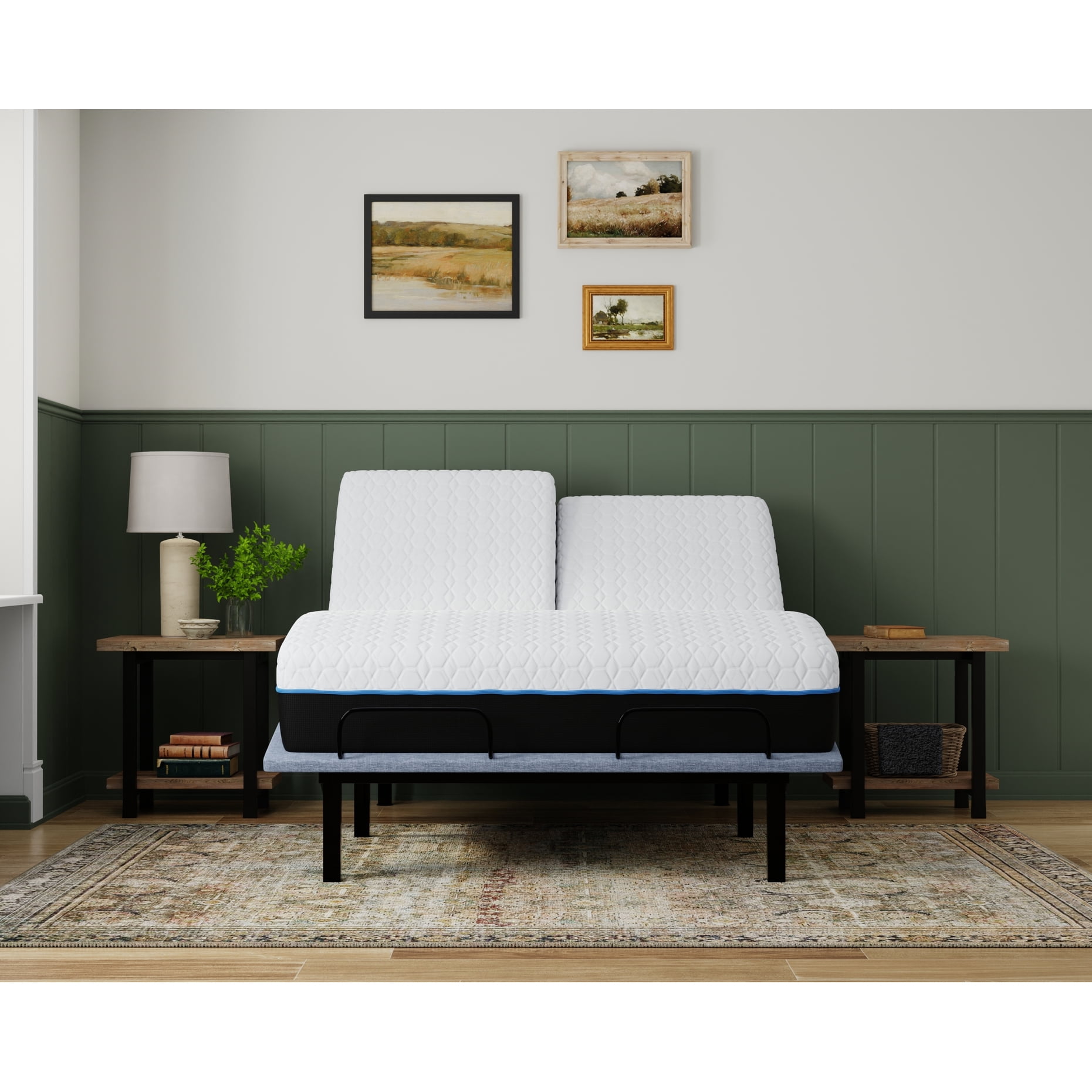 Split Top King Mattress - Copper With 2" Gel Comfort Layer 14 ...