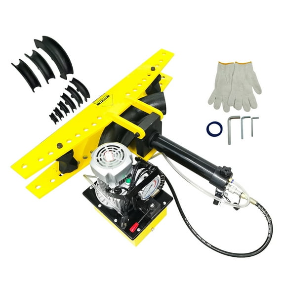 Split Type Electro-hydraulic Round Pipe Bending Machine 10 Dies Electro ...