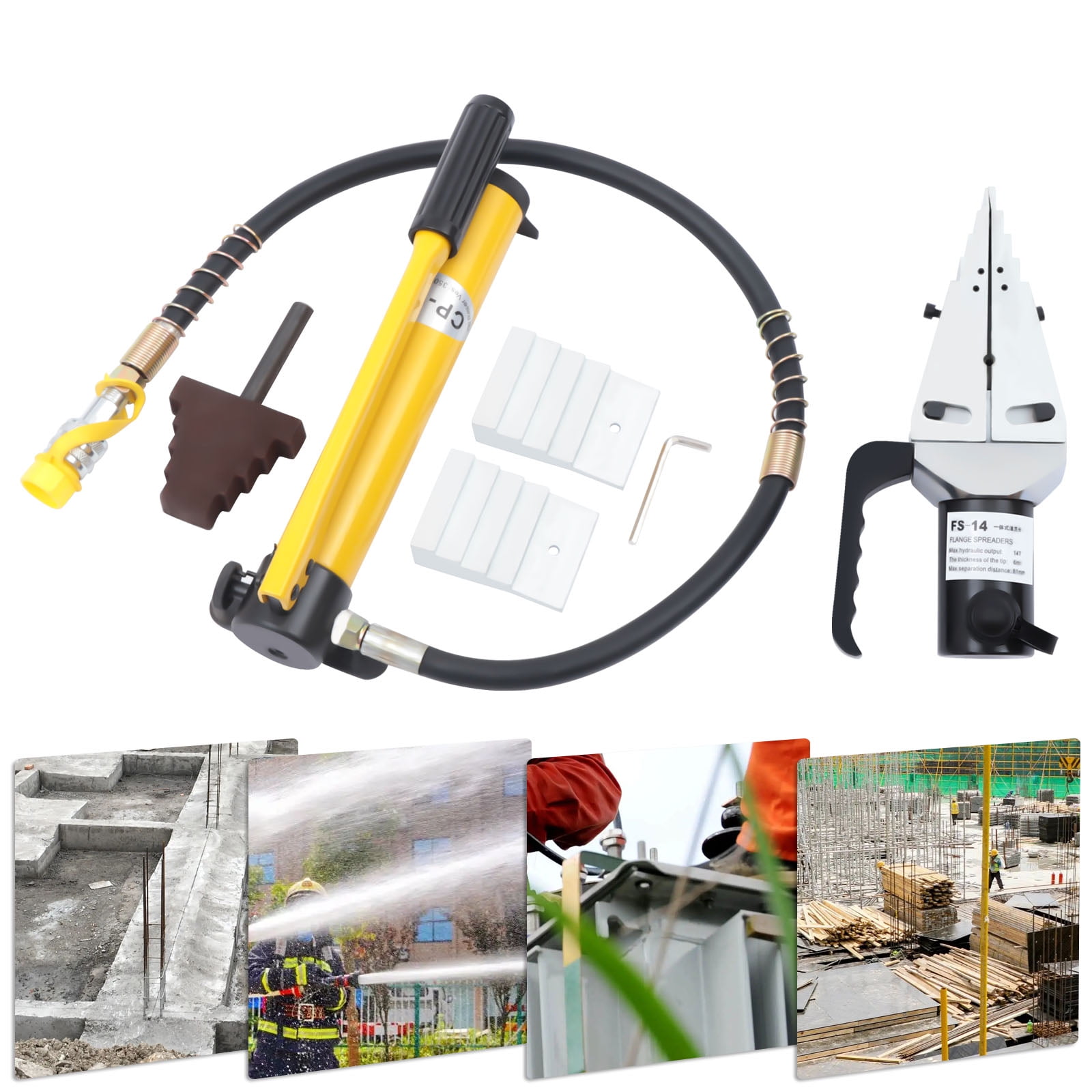 Split Type Hydraulic Spreader Portable Manual Flange Splitter Expander ...