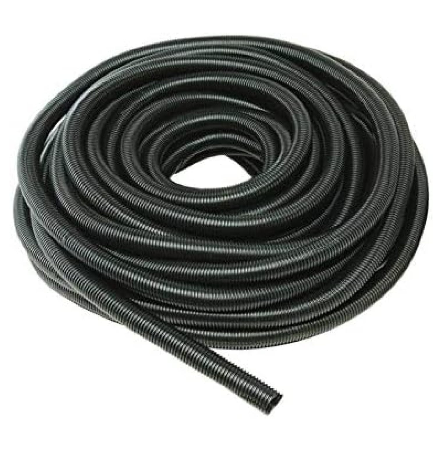 Split Wire Loom Tubing 5/8” Inch 10 Ft Long - Black Wire Conduit Cover ...