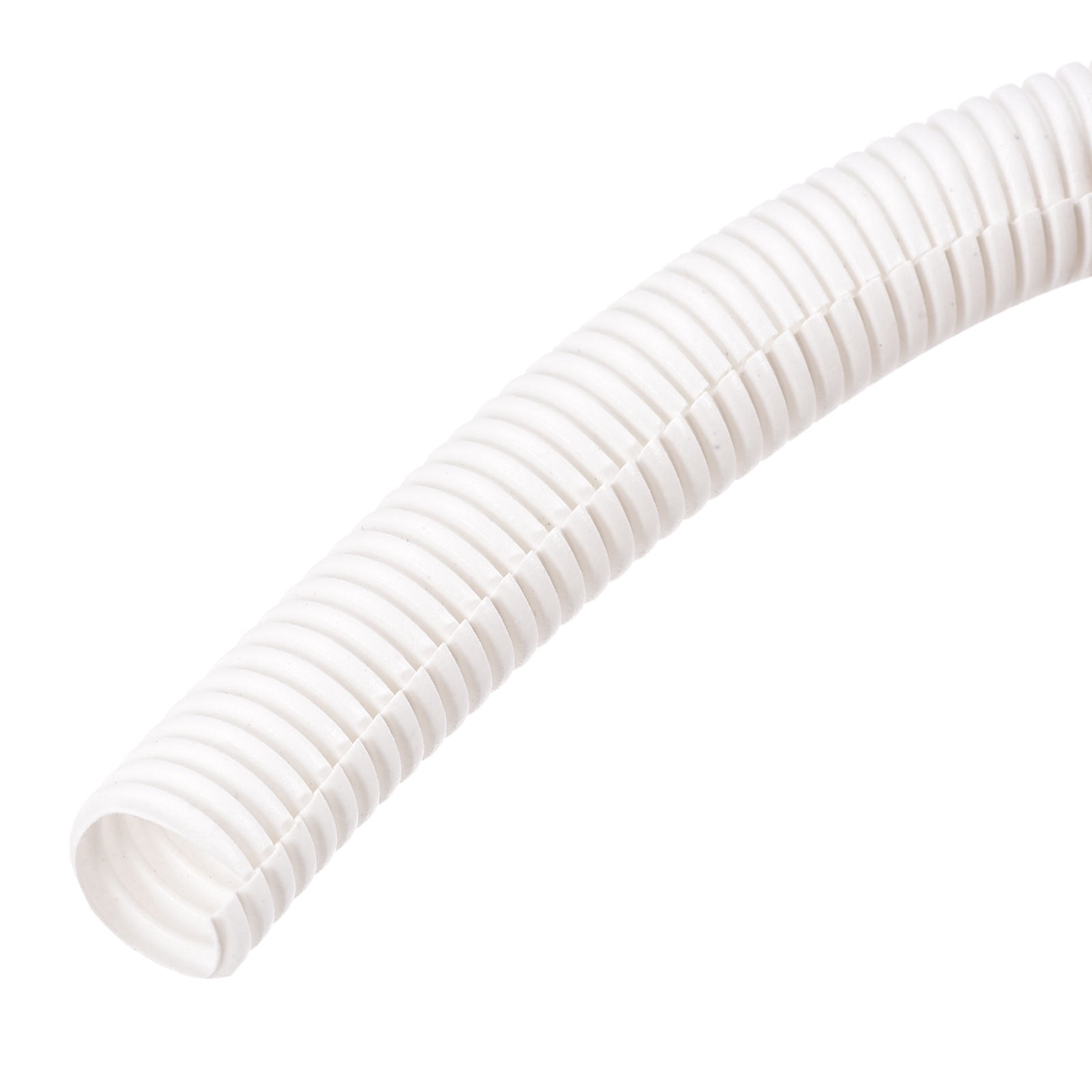 Split Wire Loom Tubing PE Corrugated Pipe Conduit 8M/26ft Length 17x21 ...