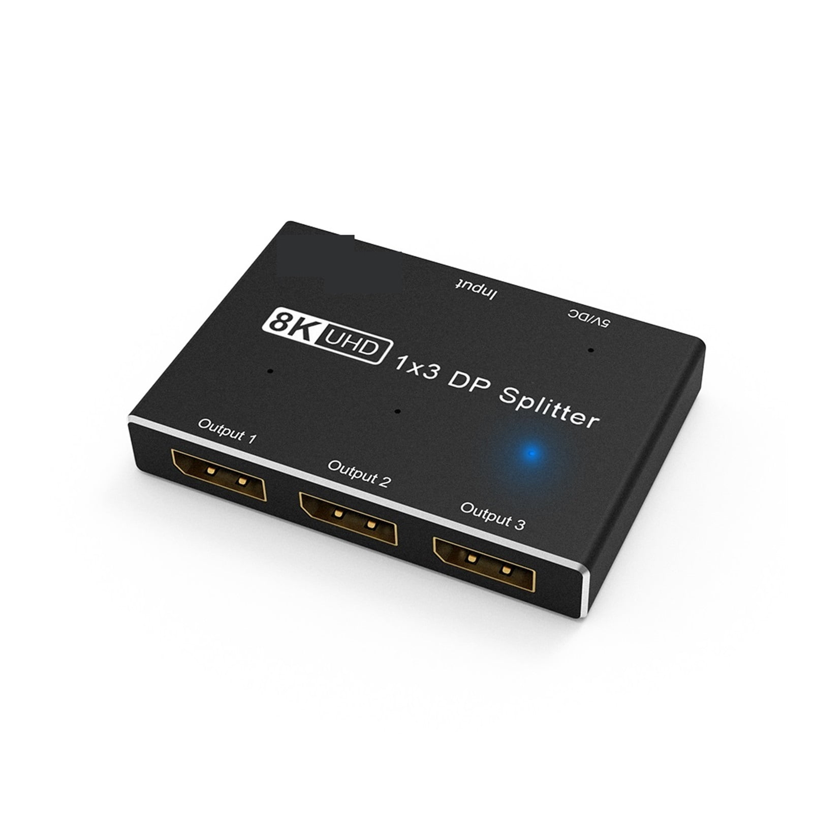 Splitter 1 In 3 Out 8K@30Hz 4K@144Hz DP 1.4 Triple Splitter MST SST Hub ...