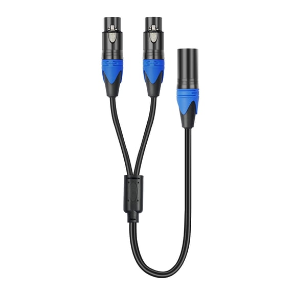 Splitter Adapters Cable Cord Male to Double Female Connectors Adapters ...