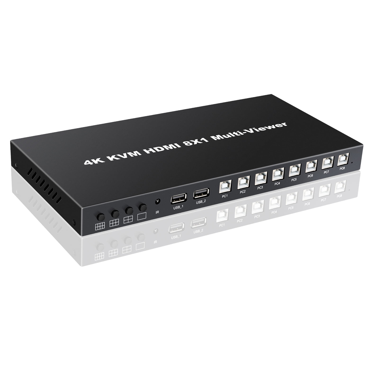 Splitter,Pc Dvd 30hz Switch 4k/1080p Dvd Player Box Port 8 In With ...