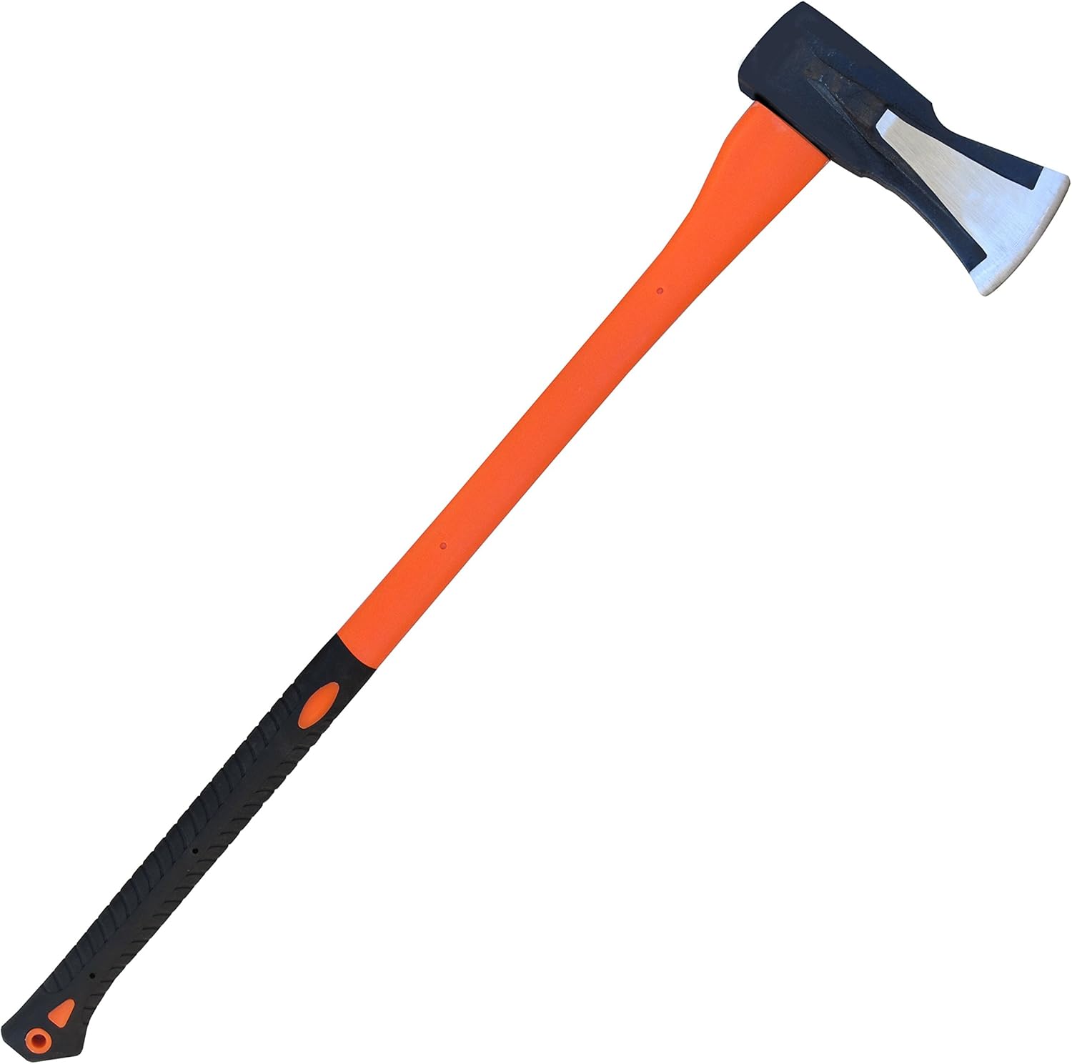 Splitting Axe, Wood Splitting Maul with Strong Fiberglass Handle and ...