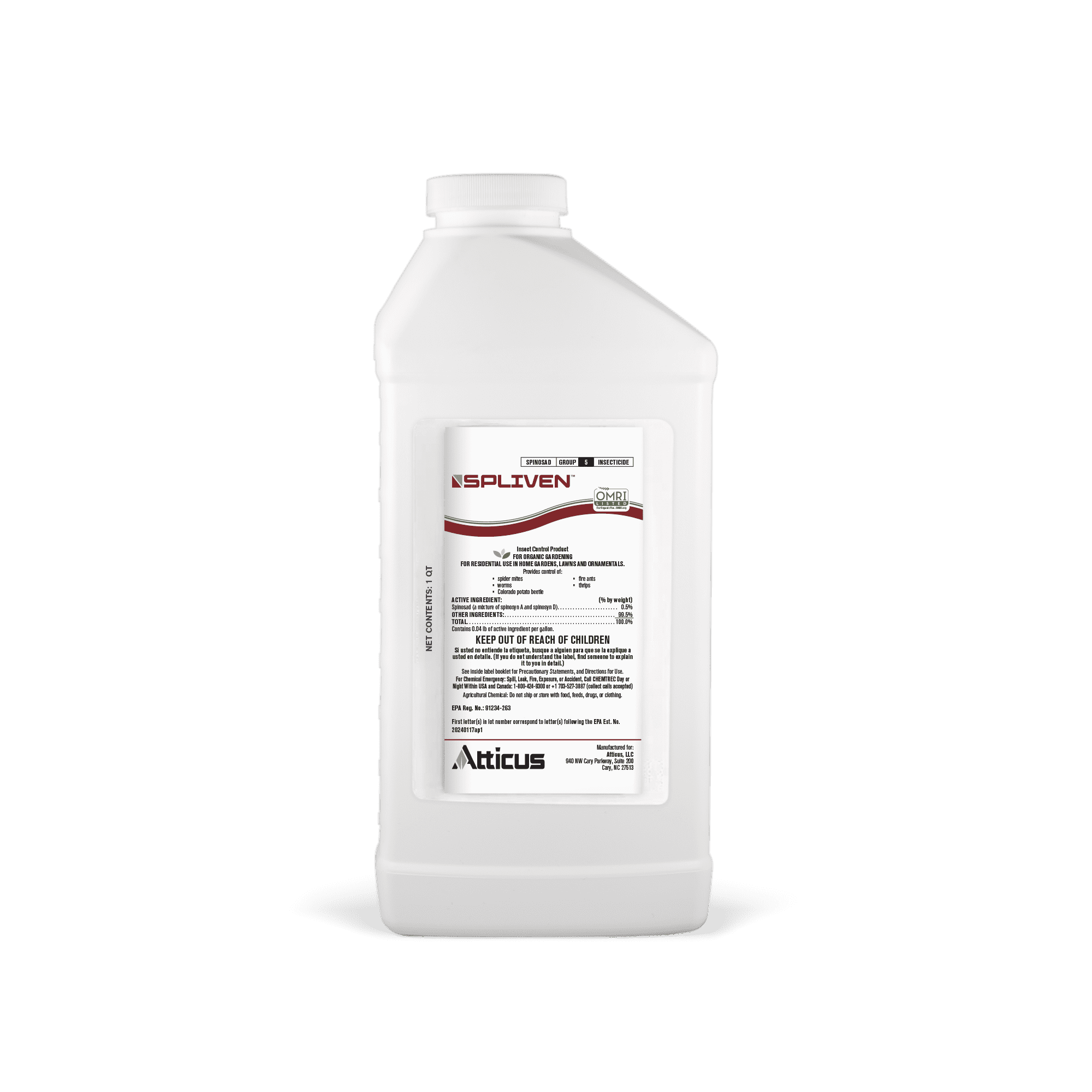 Customer reviews for Spliven Insecticide for Organic Gardening (32 OZ ...