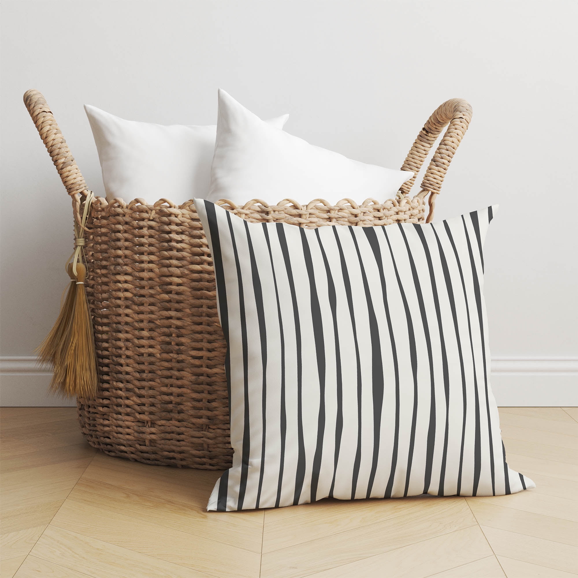 Sploog Ivory Charcoal Throw Pillow - Walmart.com
