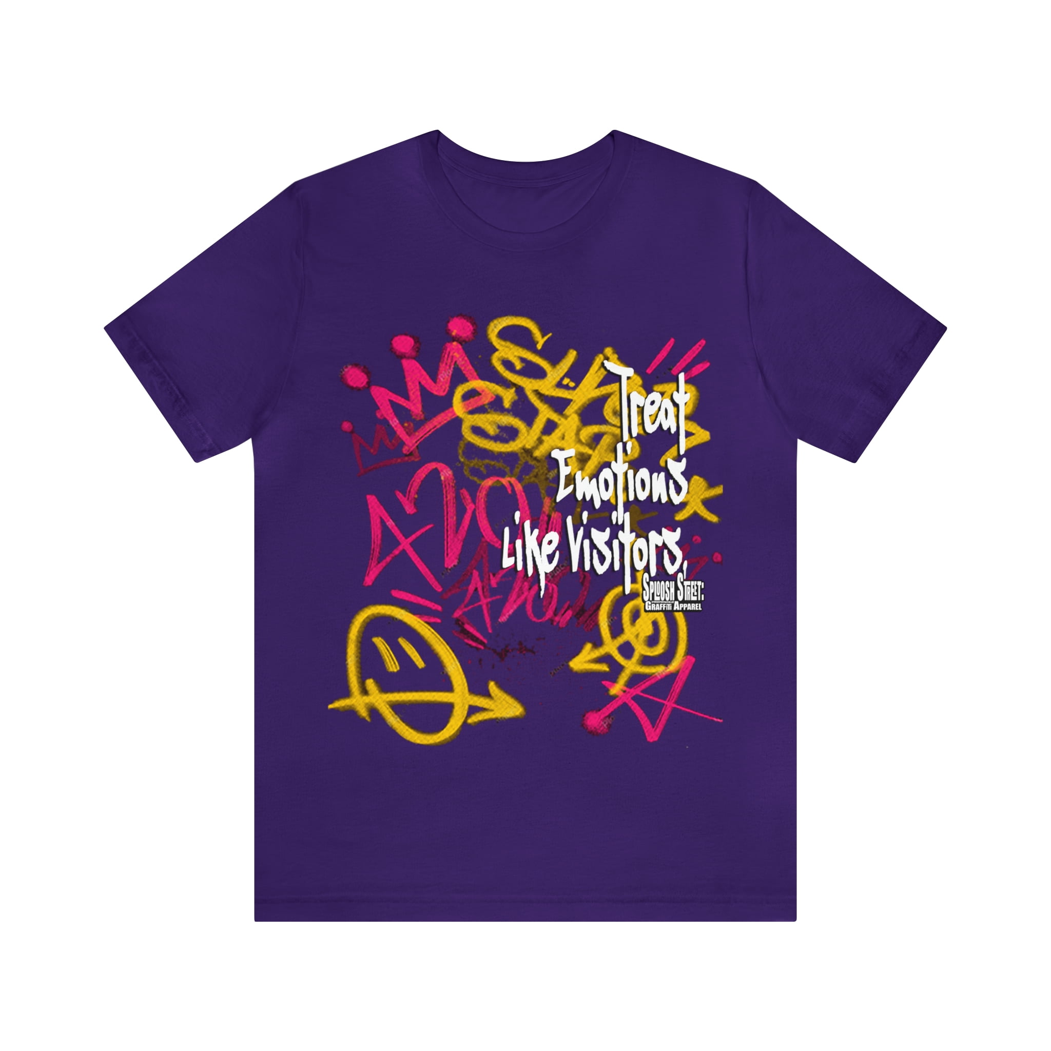 Sploosh Street: "Emotional Tourist" - Unisex Graphic 100% Cotton Tee ...