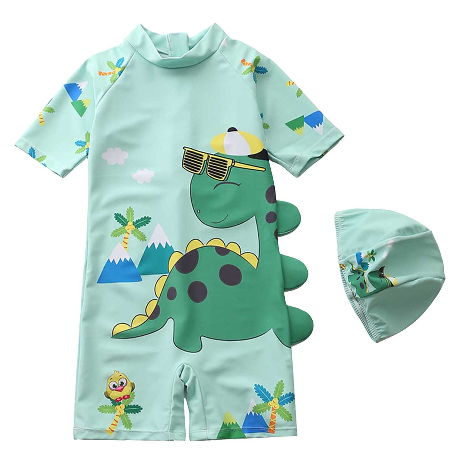 Splozh Baby Boy Swimsuit Baby Boy Swimsuit UPF 50+ Sun Protection One ...