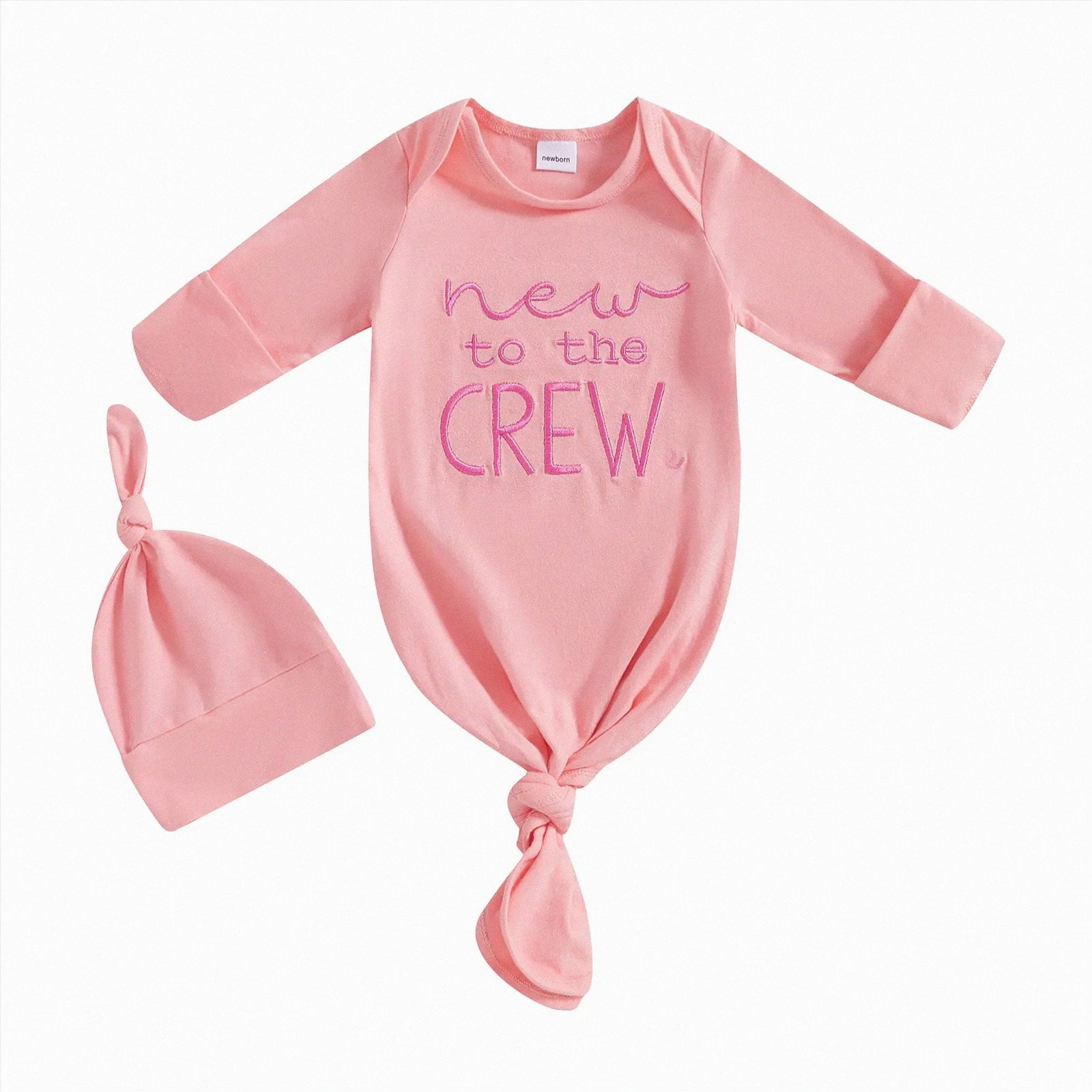 Splozh Baby Girl Jumpsuit 0 1 3 Months Newborn Baby Knotted Sleeping ...