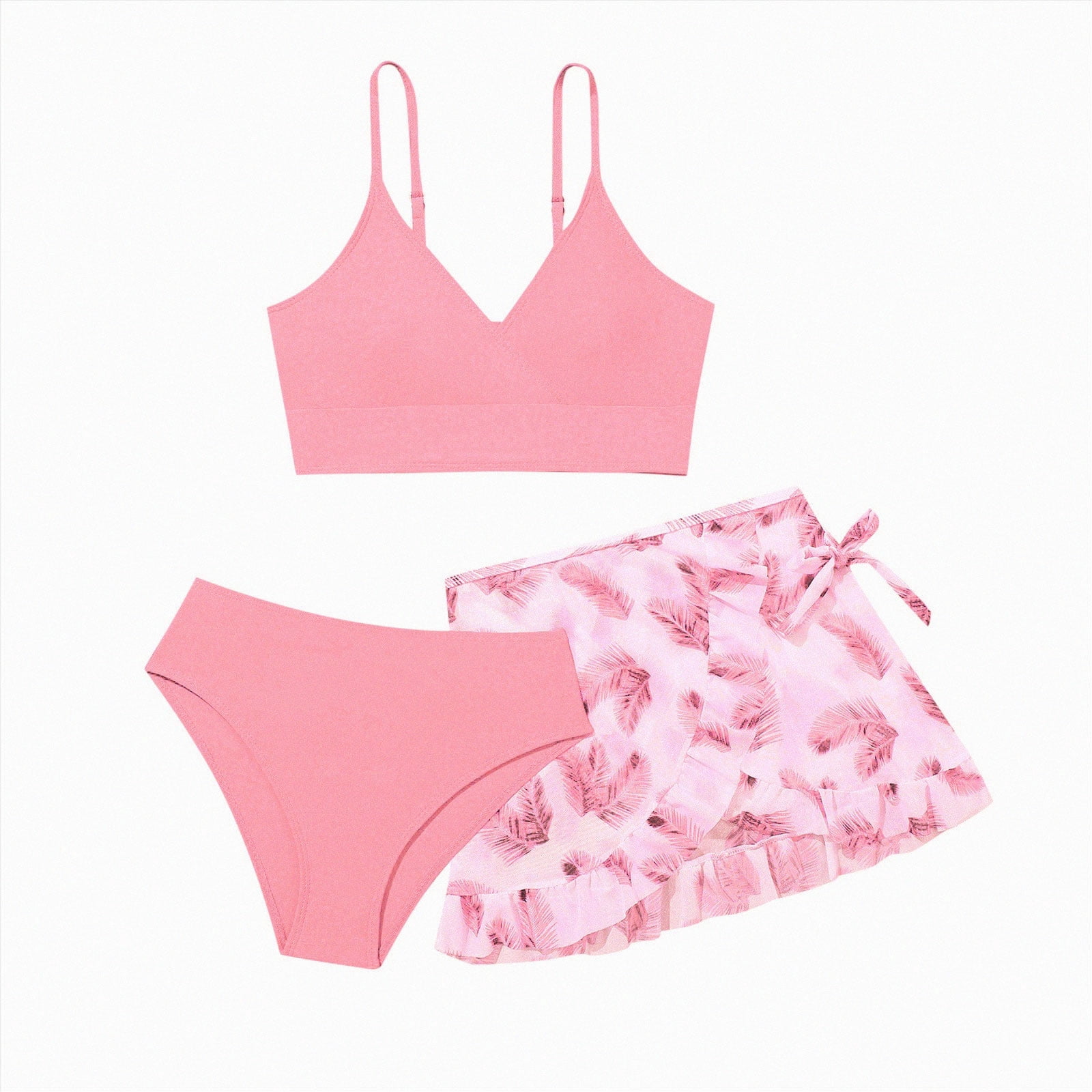 Splozh Bathing Suit for Teen Girls 8-18 Years Girls Swimsuit 3 Piece ...