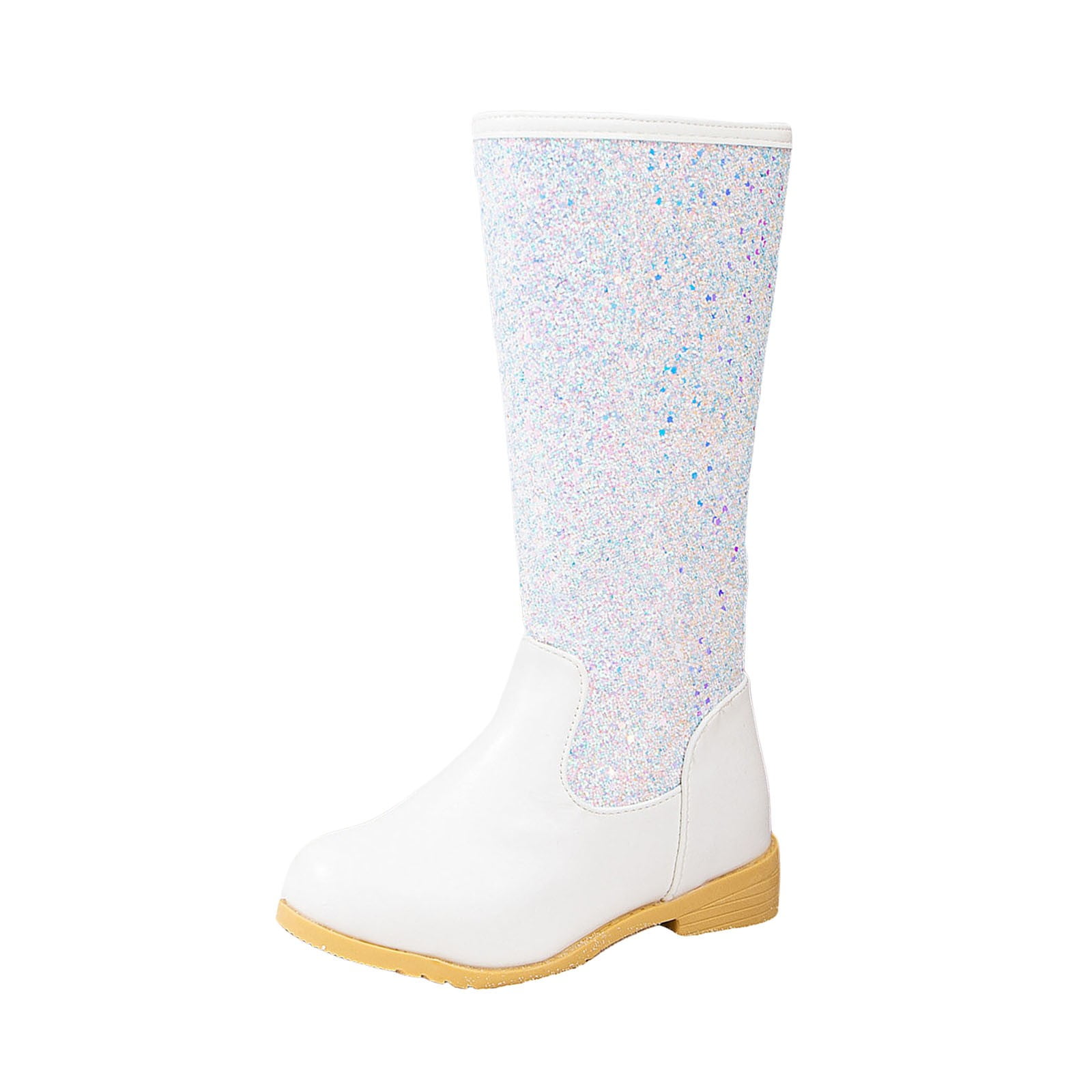 Splozh Boots for Little Girls Kid Cowboy Boots Side Zipper Classic ...