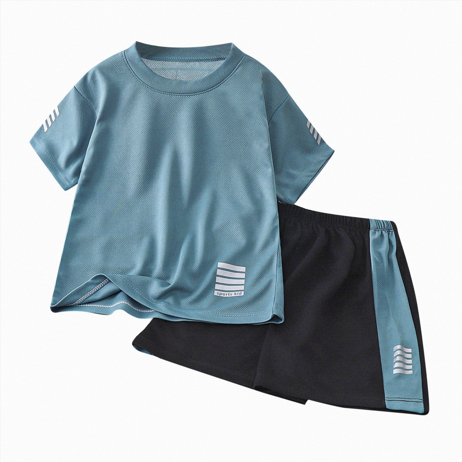 Splozh Boys Beach Outfit 1-9 Years Kids Toddler Unisex Spring Summer ...