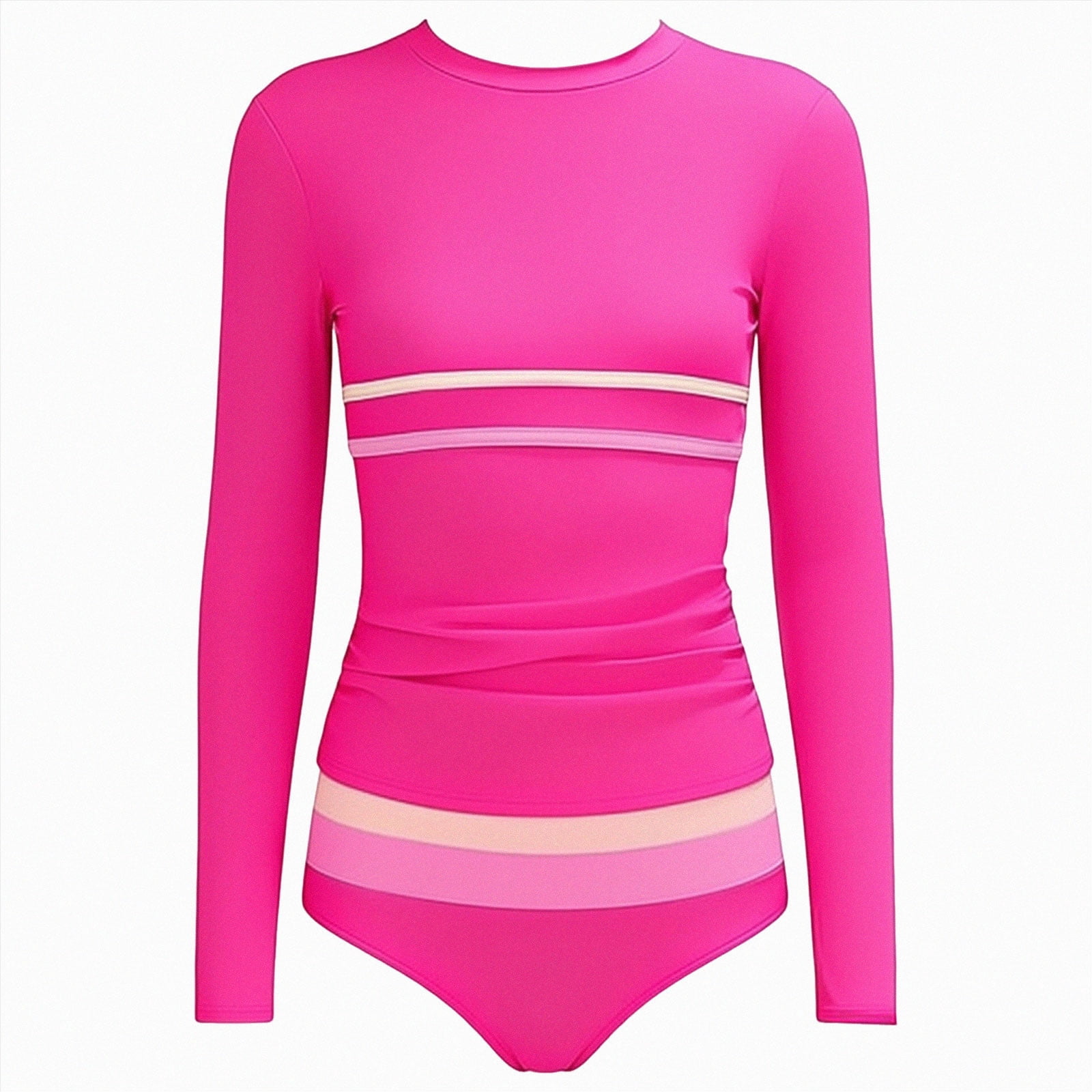 Splozh Girl Swimsuits 7-16 Years Girls Rash Guard Swimsuit Long Sleeve ...