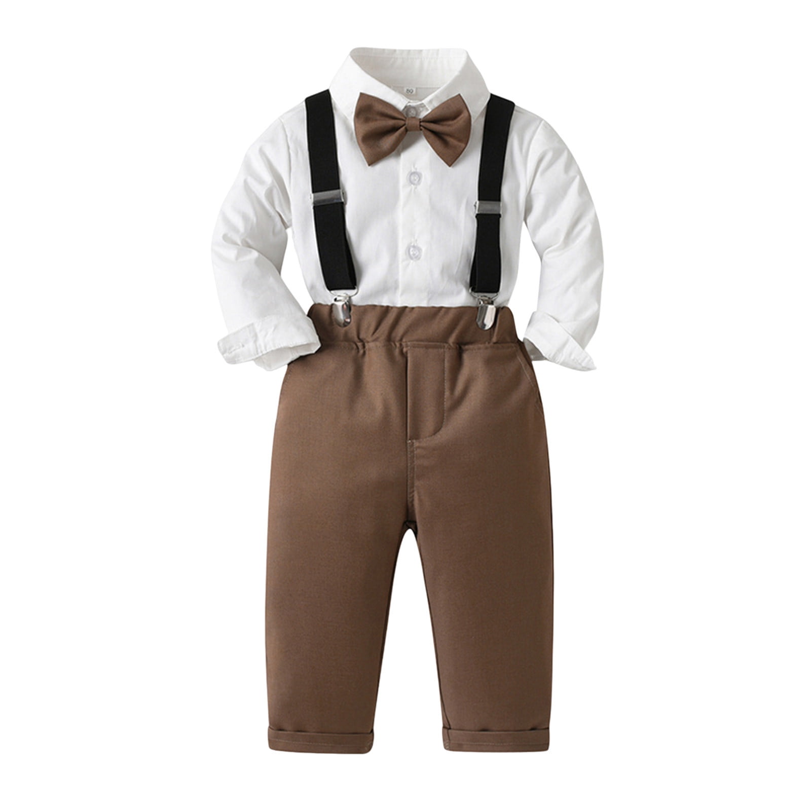 Splozh Infant Baby Boy Summer Outfit Toddler Boy Gentleman Outfits ...