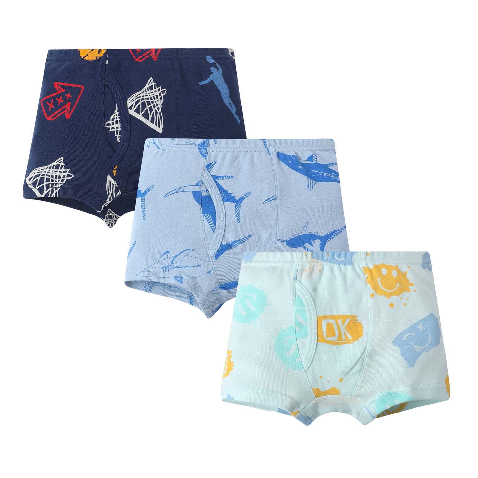 Splozh Toddler Underwear Trainer Boxer Briefs for Toddlers Potty ...