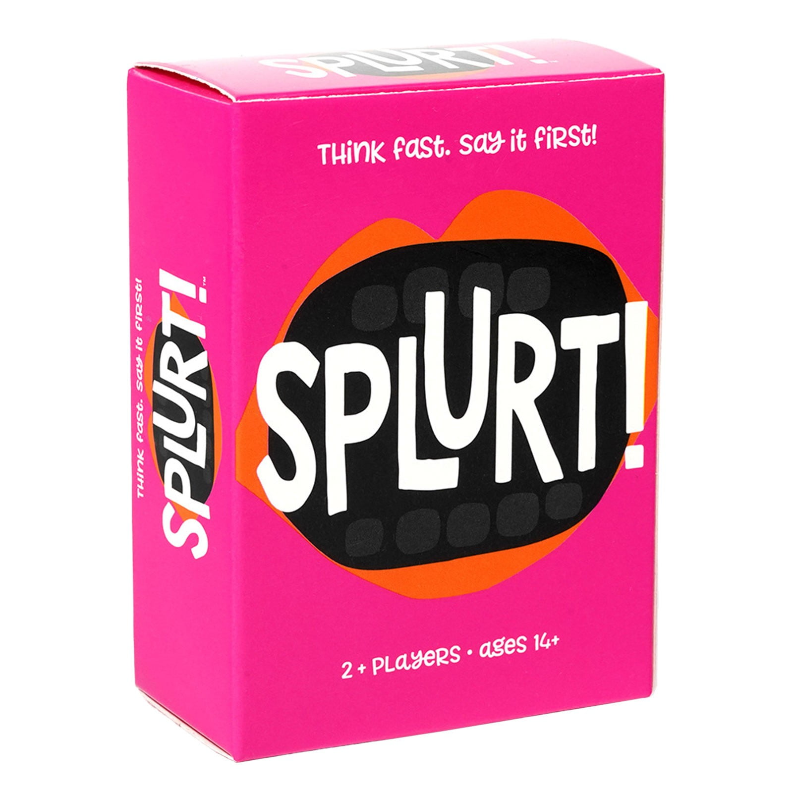 Splurt! - Think Fast Say It First! - 2 + Players · Ages 14+ - Quick ...