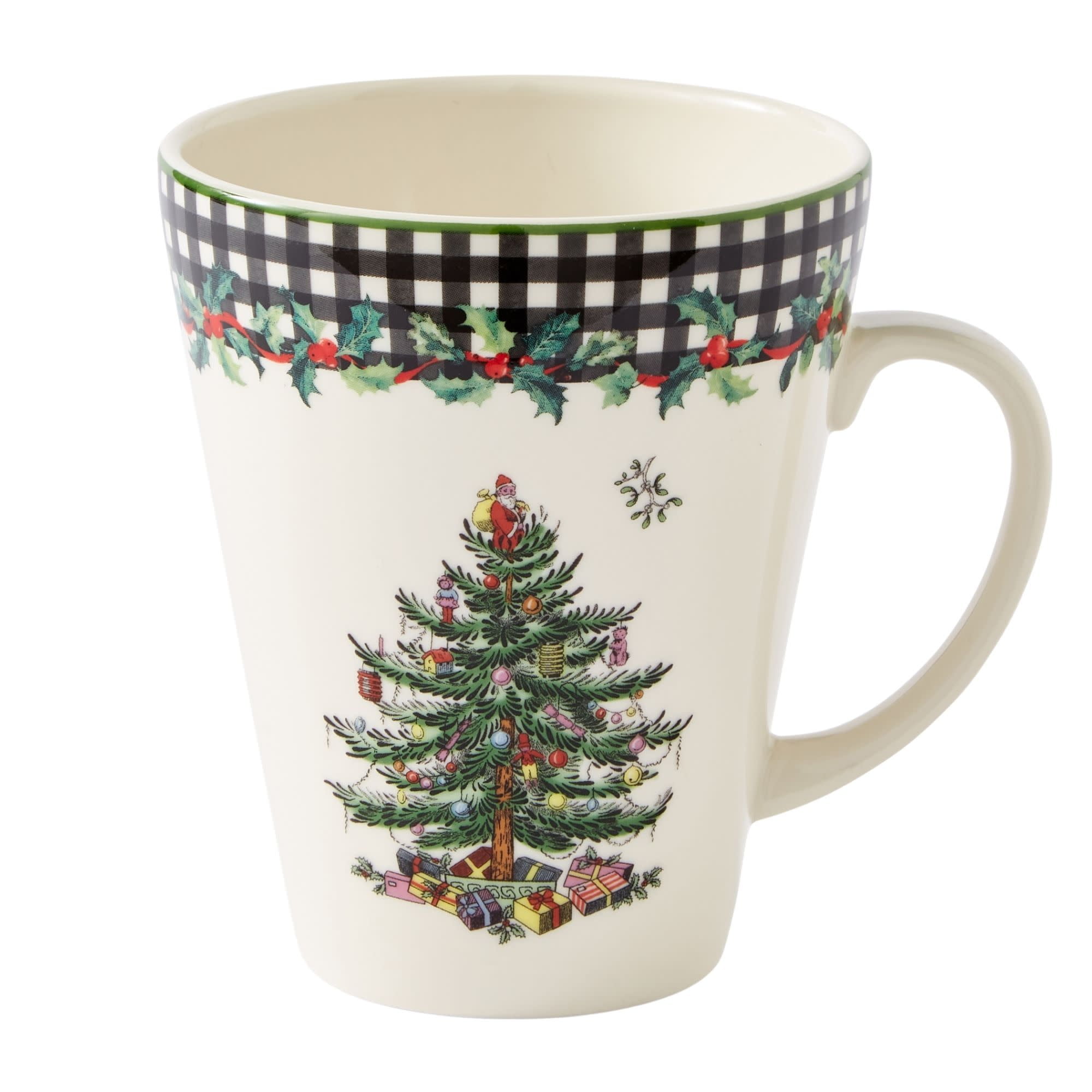 Spode Christmas Tree 14 Fl. Oz. Porcelain Mug, 2024 Annual Collector ...