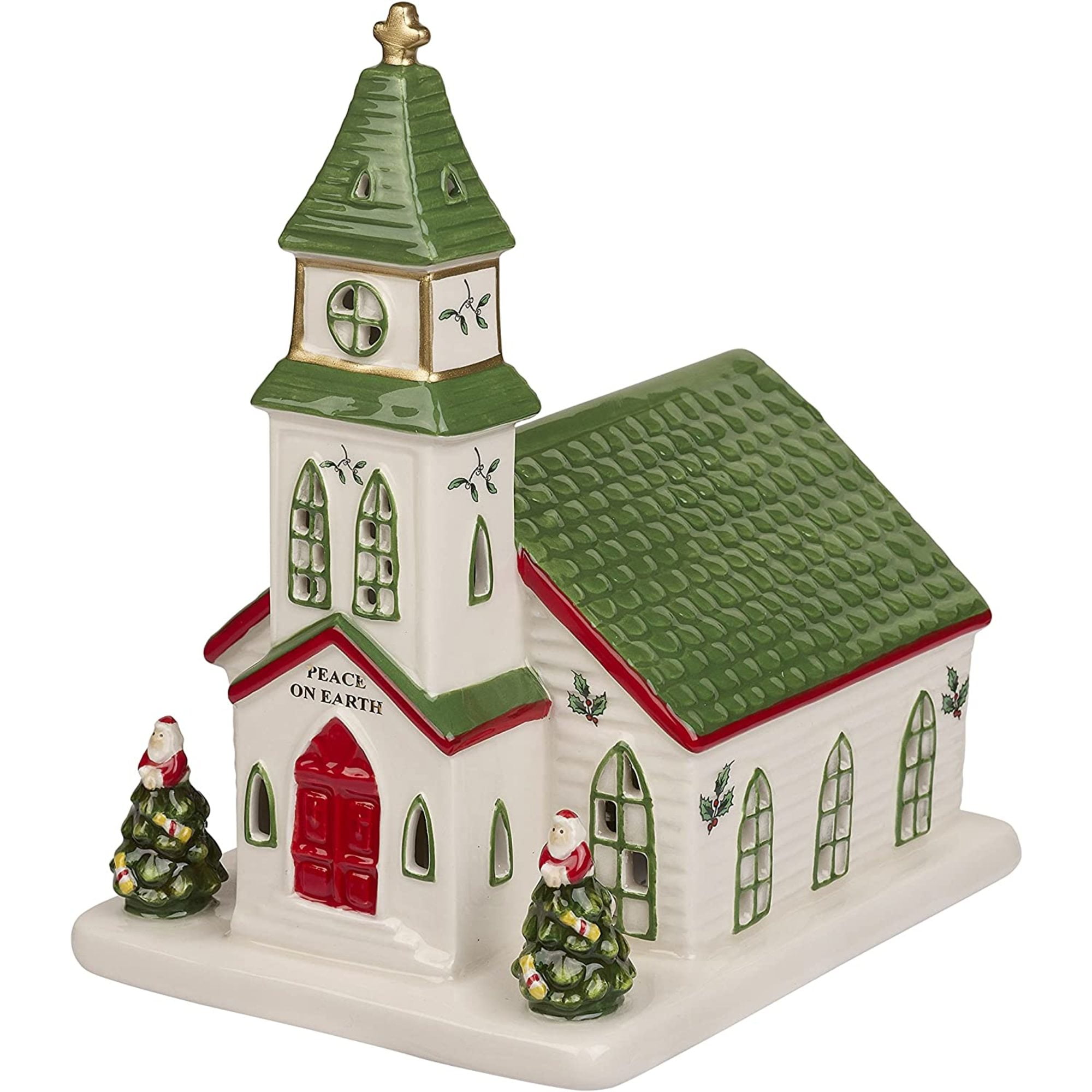 Spode Christmas Tree Miniature Christmas Village Figural Decoration ...