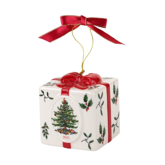 Spode Christmas Tree Gift Box Ornament 2023, Annual Christmas Tree ...