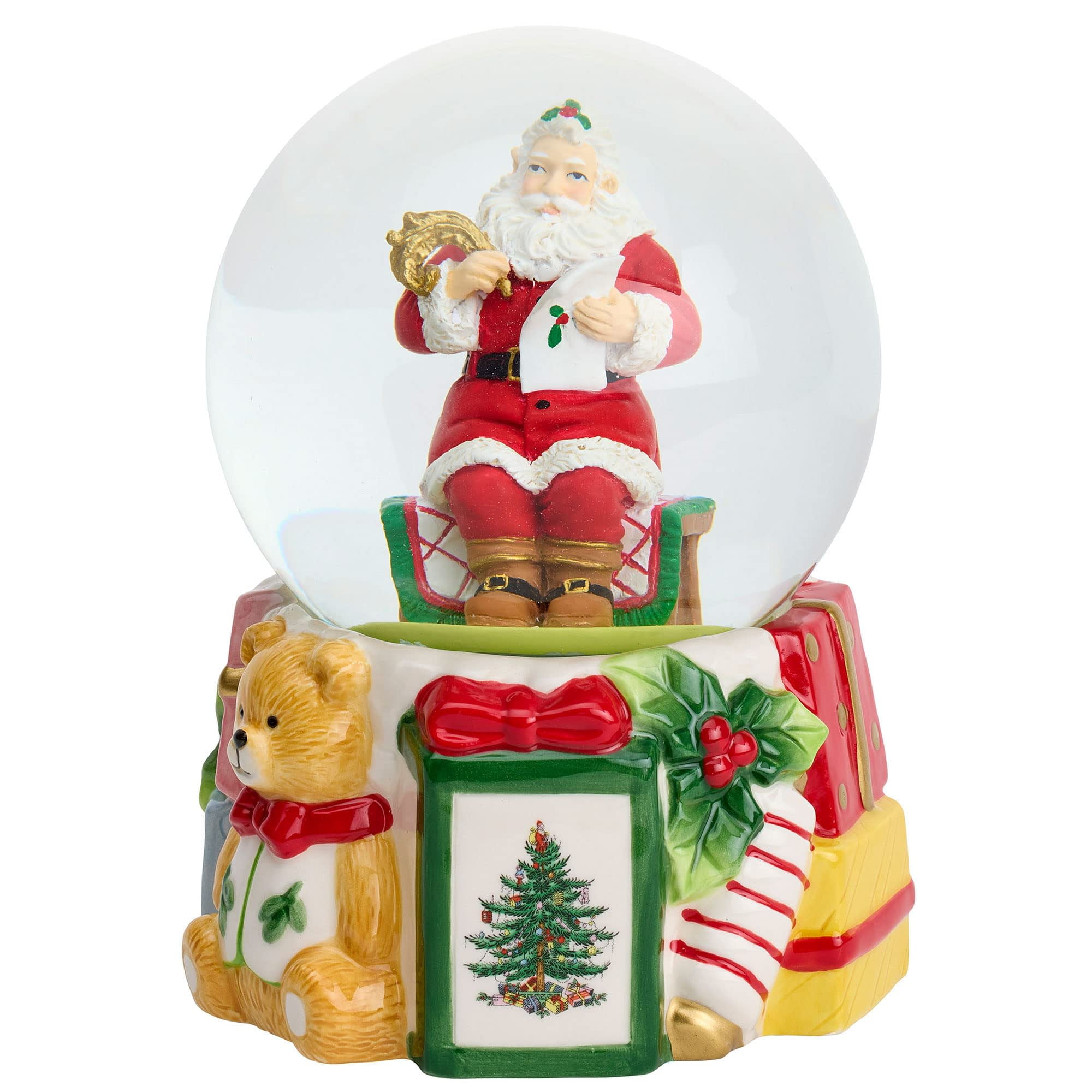 Free Shipping! Spode Christmas Tree Santa Clause Winter Wonderland Snow ...