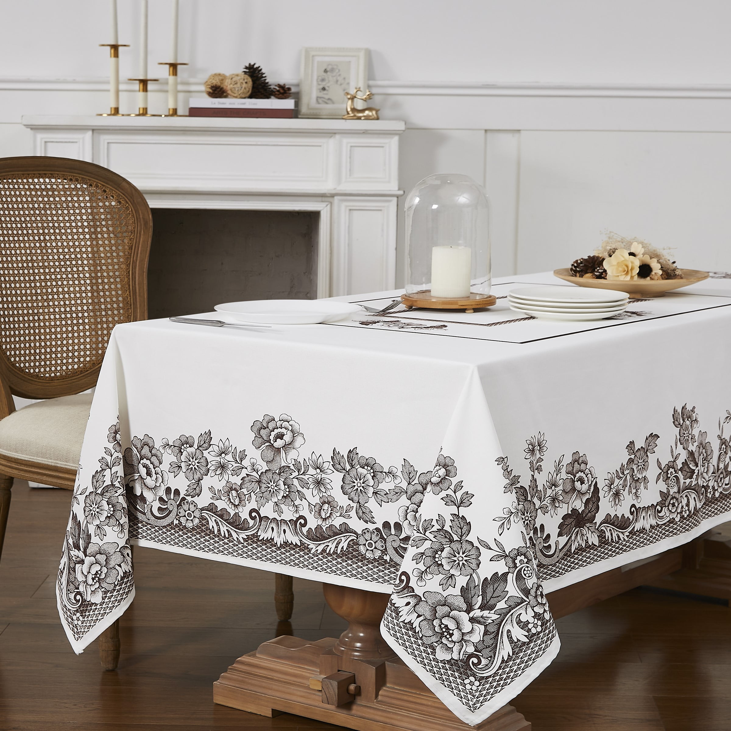 Spode Woodlands 60" X 102" Tablecloth - Walmart.com