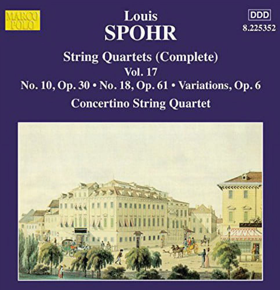 Spohr - STR QRTS 17 - Music & Performance - CD - Walmart Business Supplies