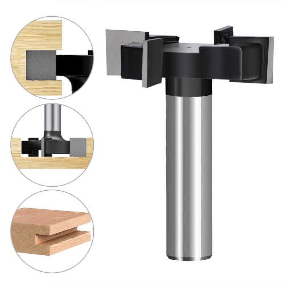 Spoilboard Surfacing Router Bit 1/2" Shank Slab Planing Wood Milling ...