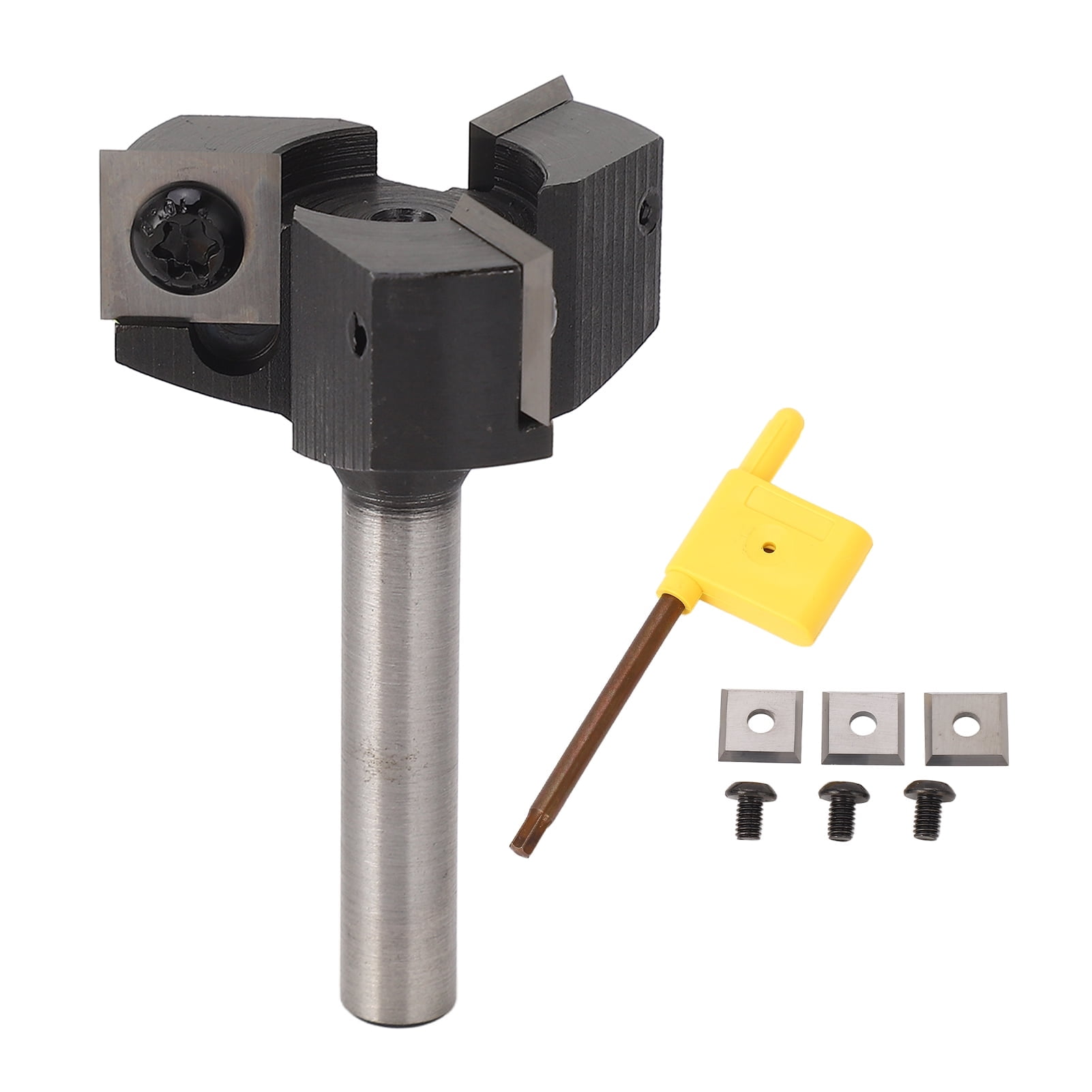 Spoilboard Surfacing Router Bit 8mm Shank 3 Flute 1 1/2 Inch Cut ...