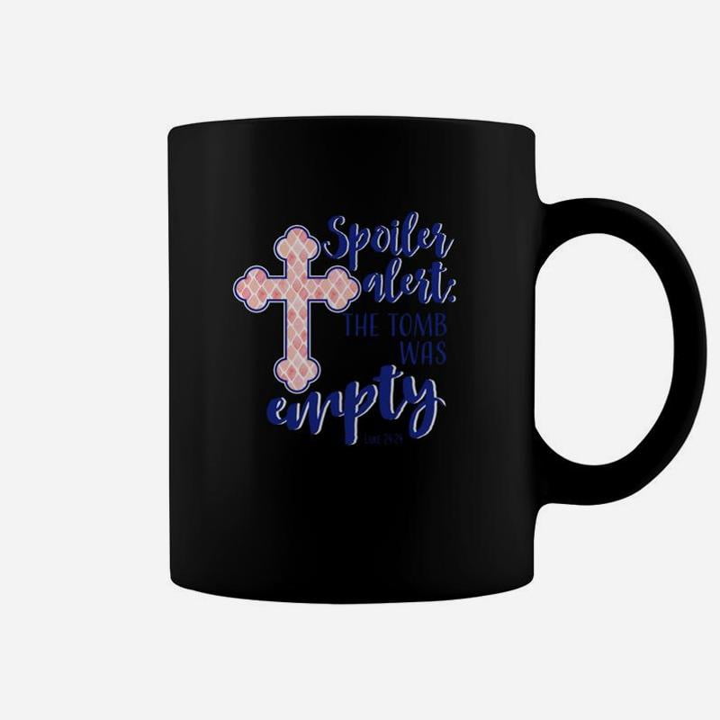 Spoiler Alert The Tomb Was Empty Christian Easter Tee Coffee - Walmart.com