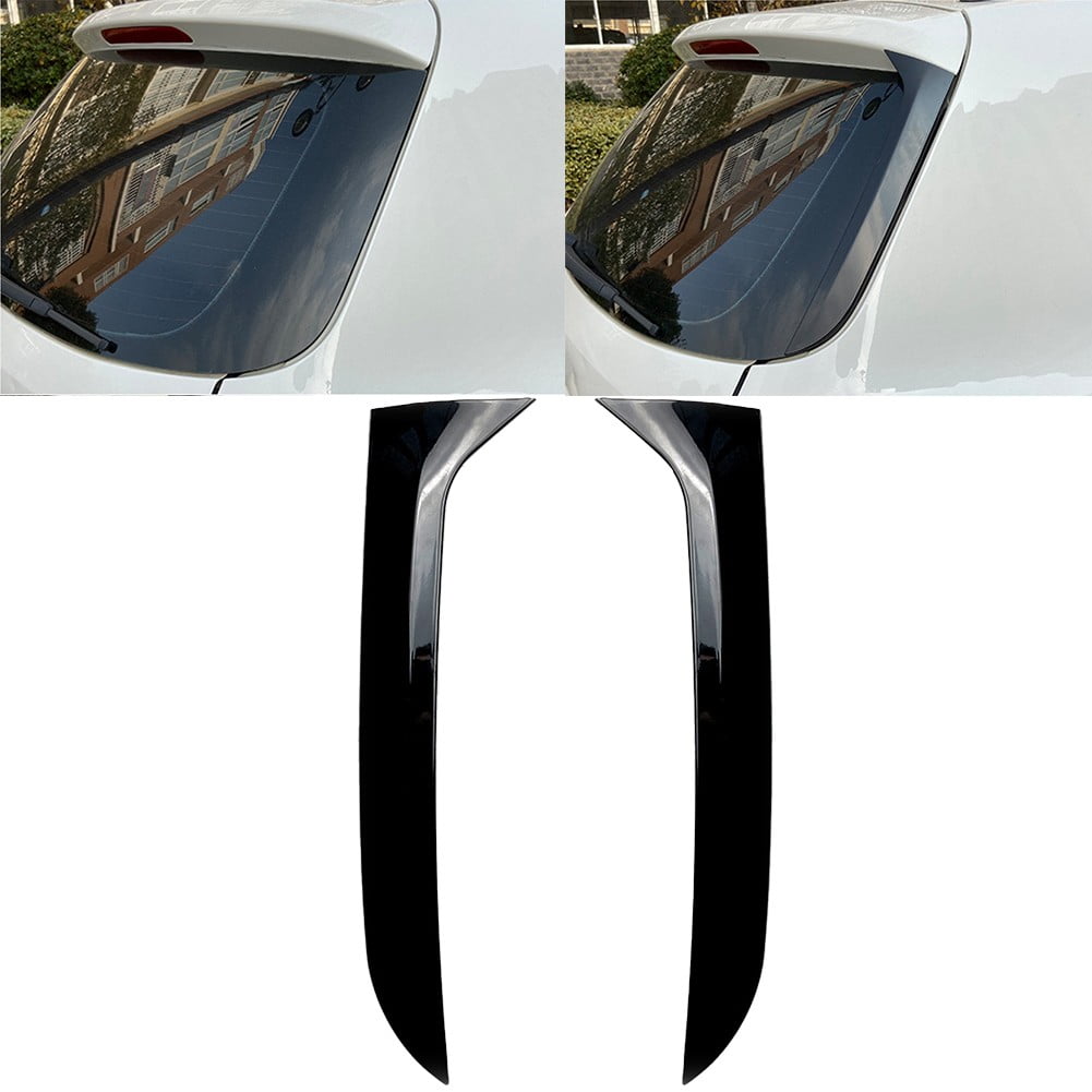 Spoiler Side Wing Trim Cover for Tiguan MK1 2007-2016, Black ABS ...