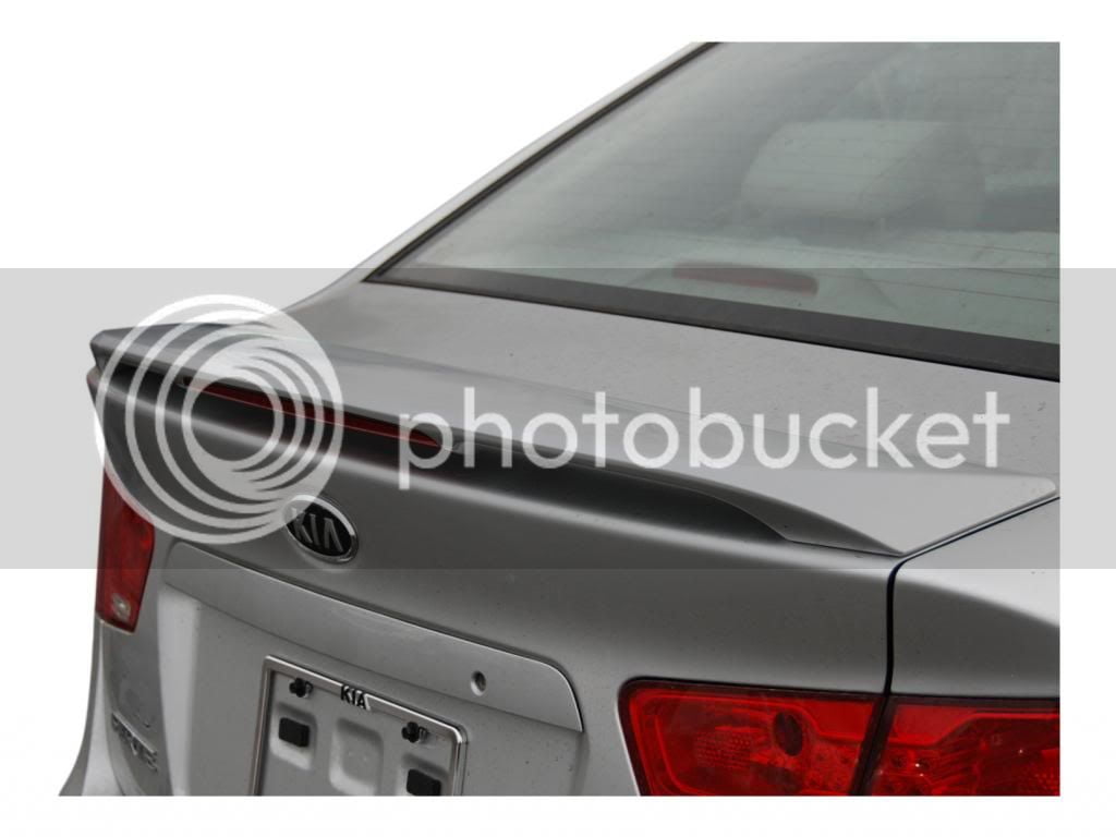 Spoiler and Wing King Brand Factory Style Spoiler for Kia Forte 4Dr ...