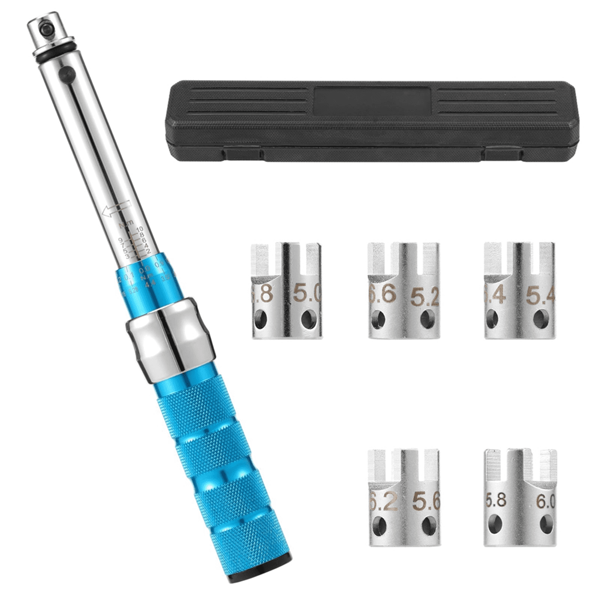 Spoke Torque Wrench, 2-10 NM Wrench Set, Steel Wheel Spanner with ...