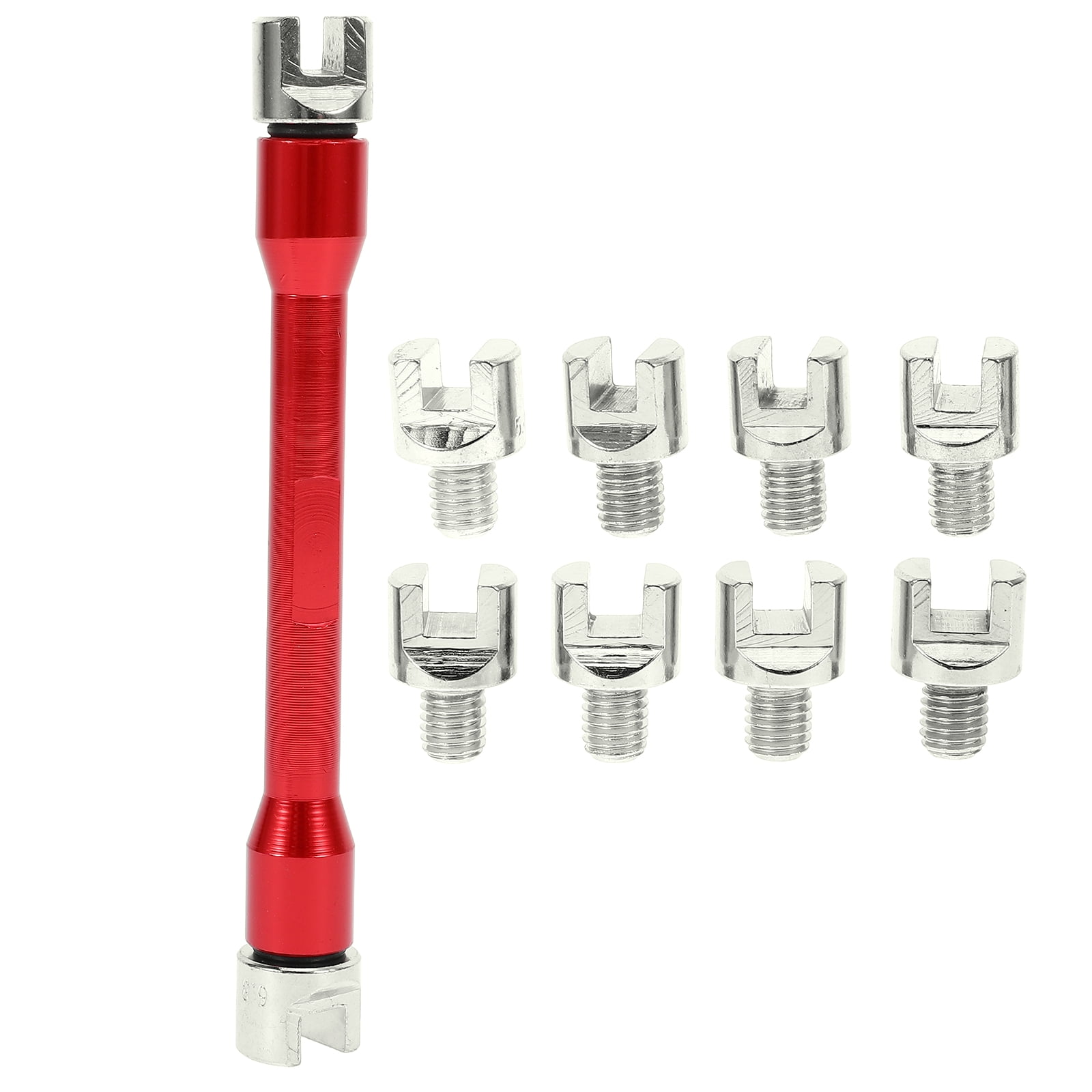 1 Set Spoke Spanner Wrench for Motorcycle Wheels Repair with Spoke Tips ...