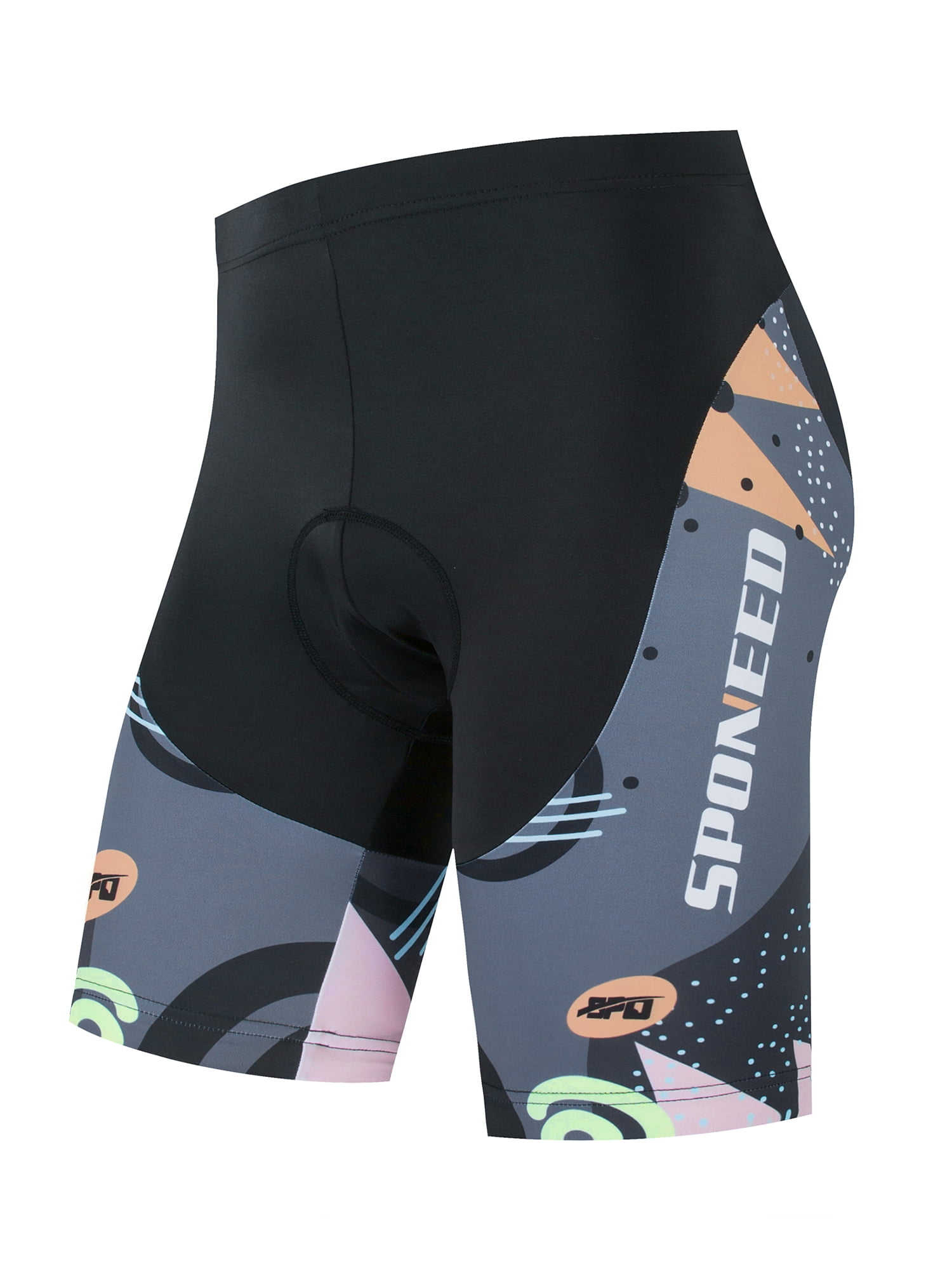 Sponeed Men's Cycling Shorts 4D Padded Quick-Dry Road Bicycle Wear Gray ...