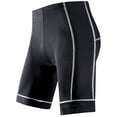 Sponeed Mens Padded Biking Shorts Mountain Bike Tights Road Cycling Pants for Men Black S ...