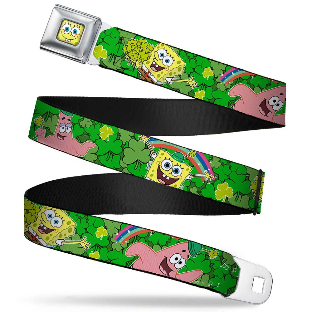 Sponge Bob Face Close Up Sponge Bob & Patrick Starfish St. Patrick's ...