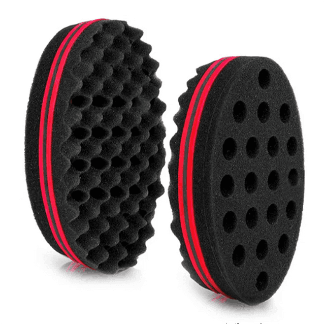Sponge Brush for Hair,Curling Sponge for Black Men and Women,Hair Twist ...