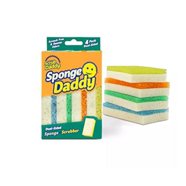 Sponge Daddy 4PK Soft, Odor Resistant Sponges - Walmart.com