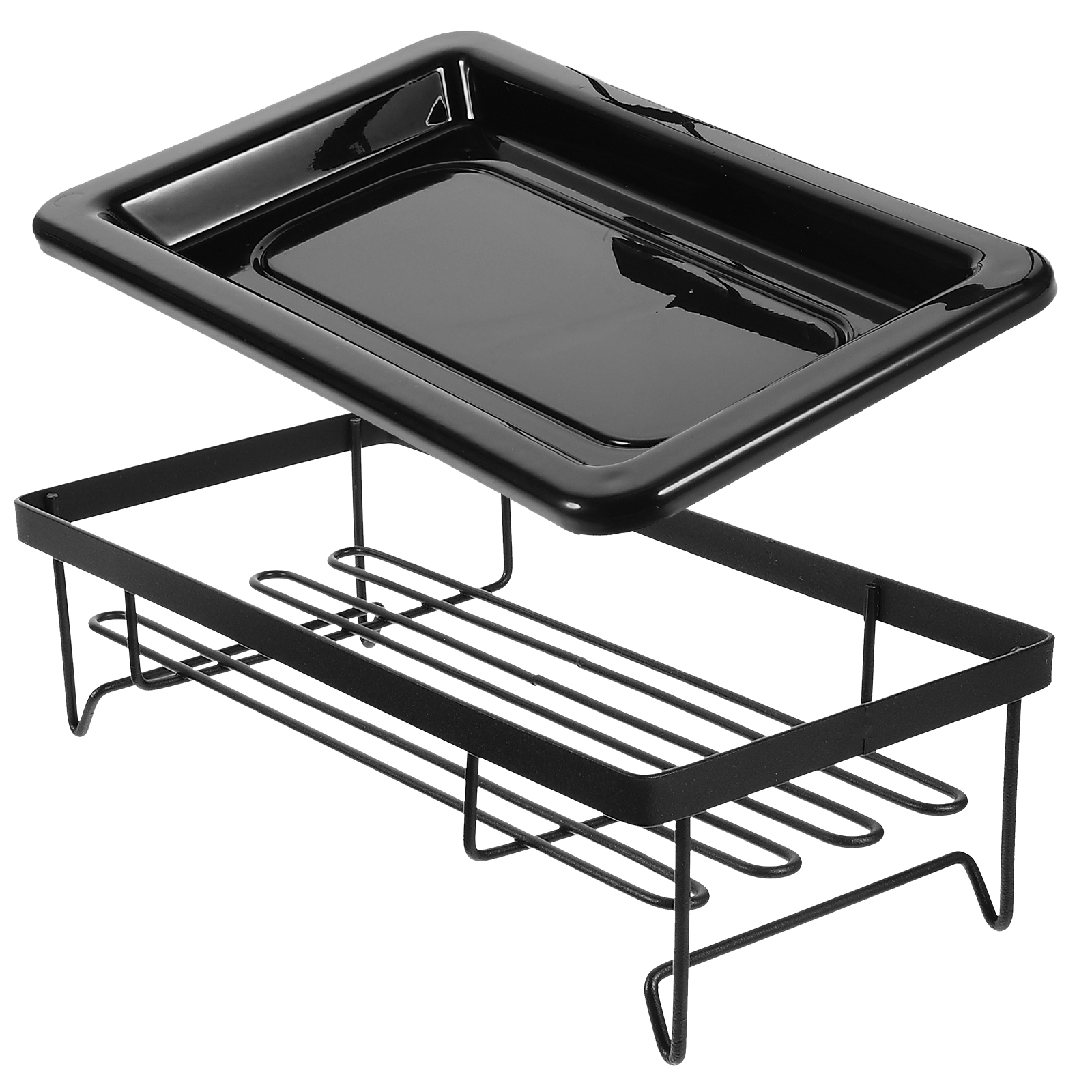 Sponge Drainer Drying Rack Clothes Draining Dish Stainless Steel Holder ...