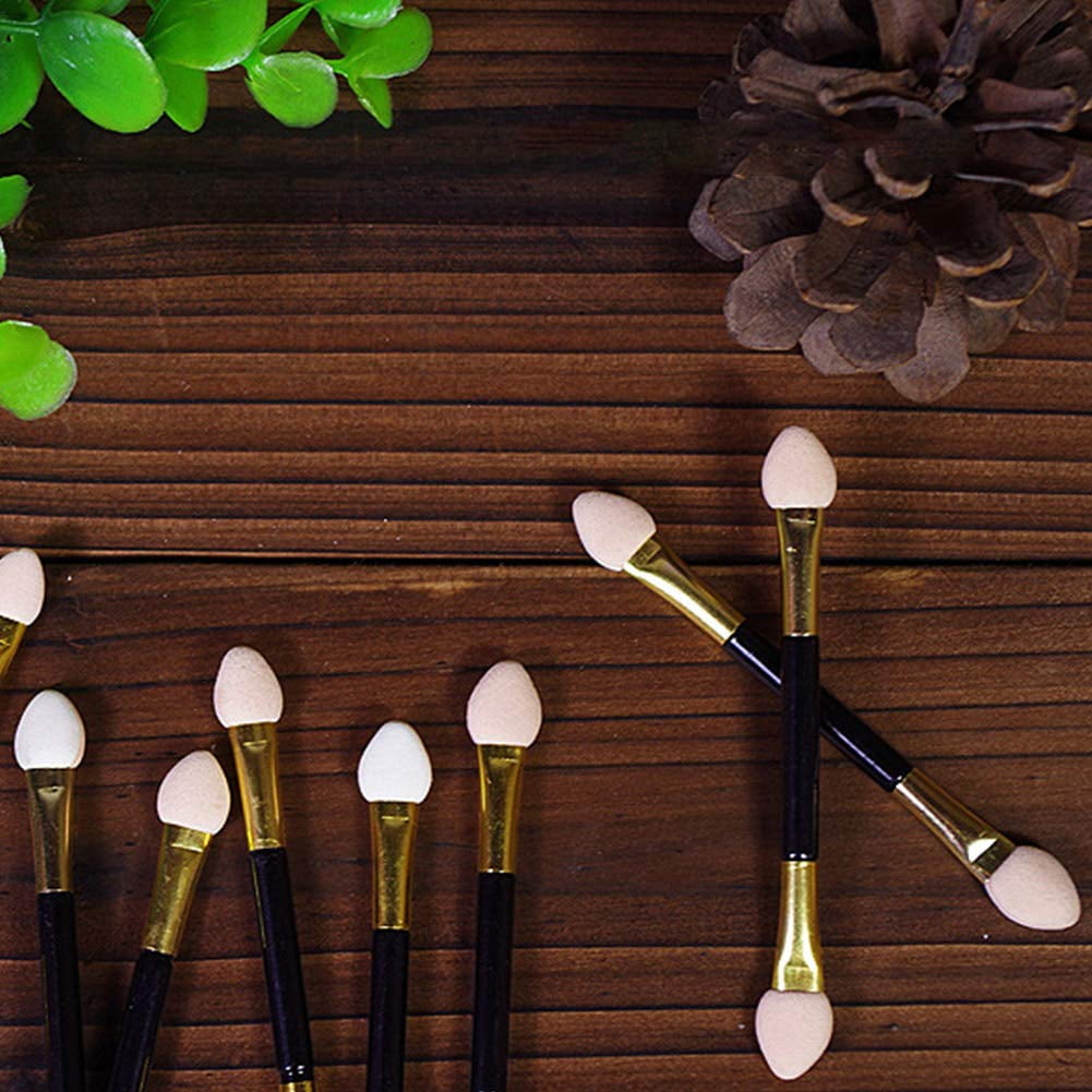 Sponge Eyeshadow Brush, 10pcs Reusable Eyeshadow Applicators Eyeshadow ...