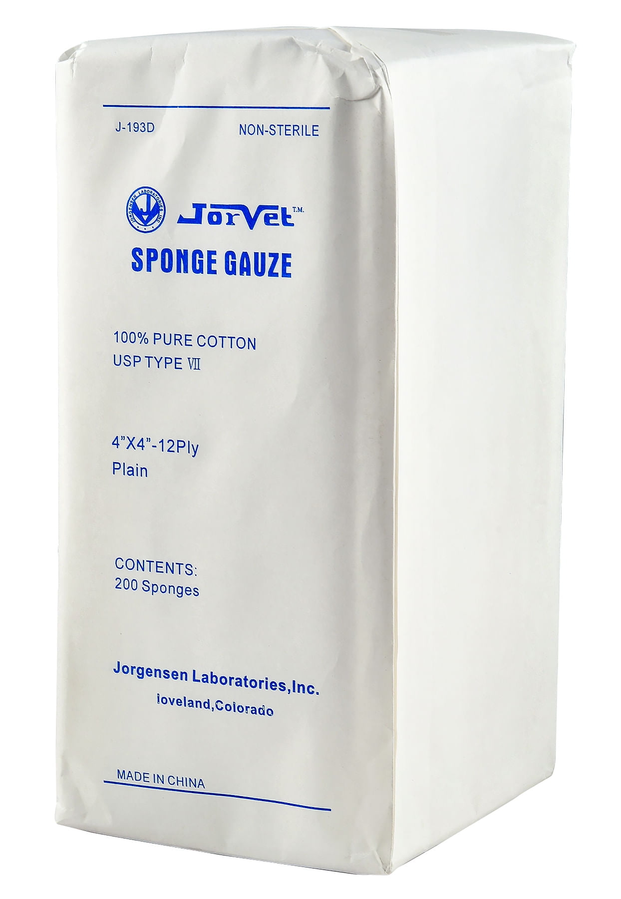 Sponge Gauze 4"X4" 12 Ply - Walmart.com
