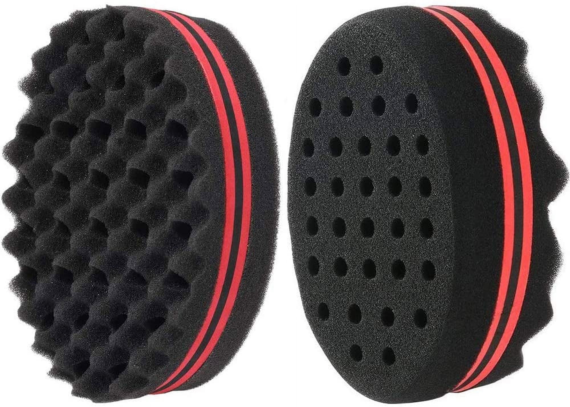 Sponge Hair Brush, 2 Pieces Curl Sponge Magic Twist, Wave Barber Hair ...