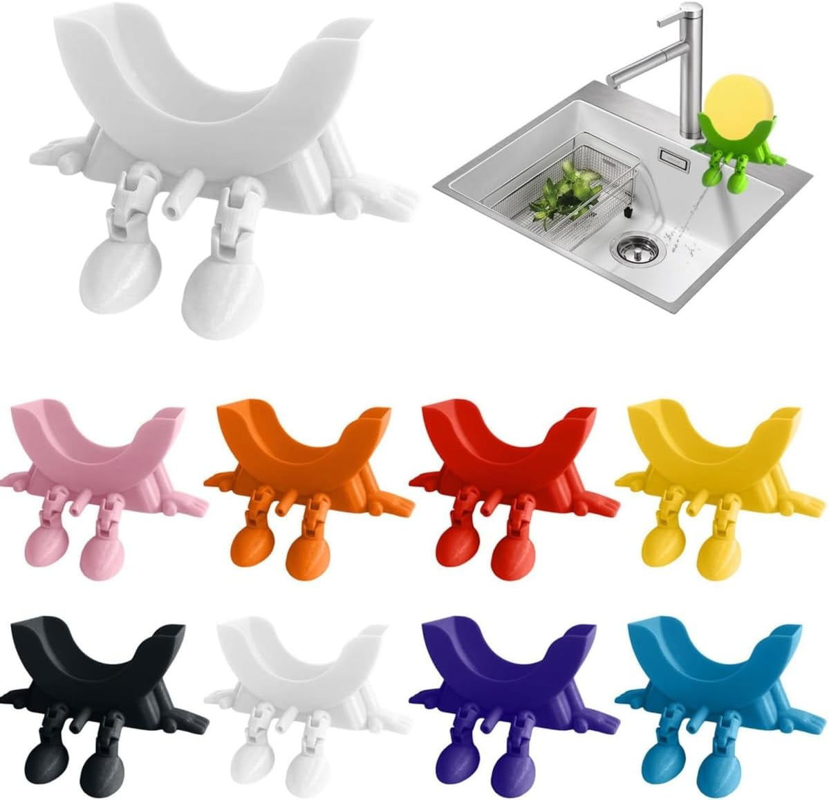 Sponge Holder, 3D Printed Sponge Holder for Daddy/Mommy, Cute Hanging ...