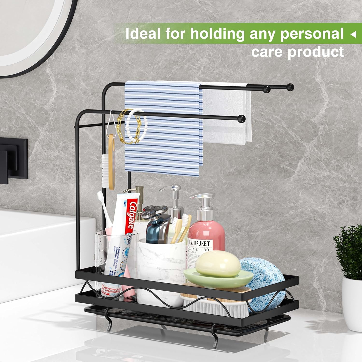 Sponge Holder for Kitchen Sink,Countertop Kitchen Sink Sponge Caddy ...