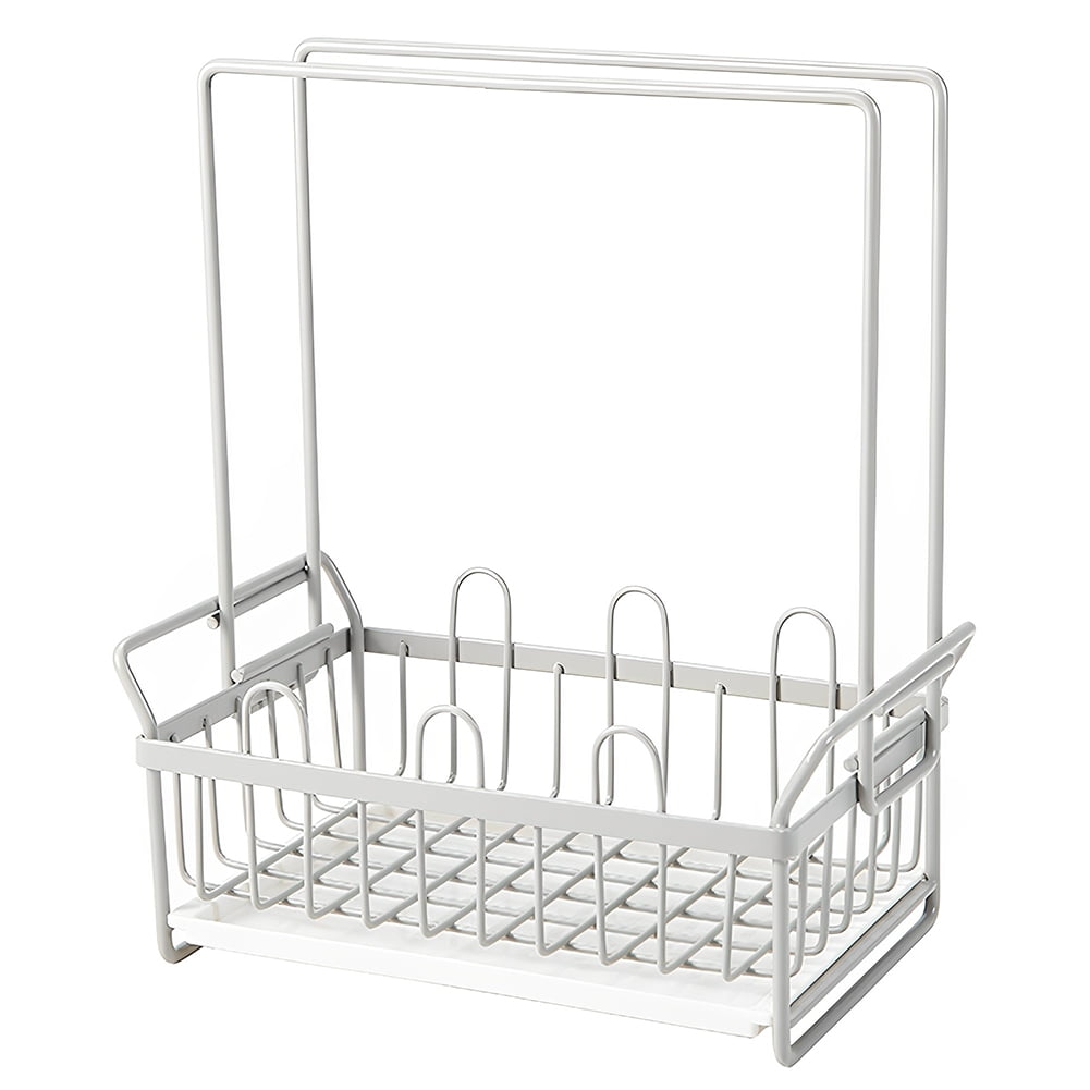 Sponge Holder Rags Rack Kitchen Dishwashing Sink Organizer Sponge Brush ...