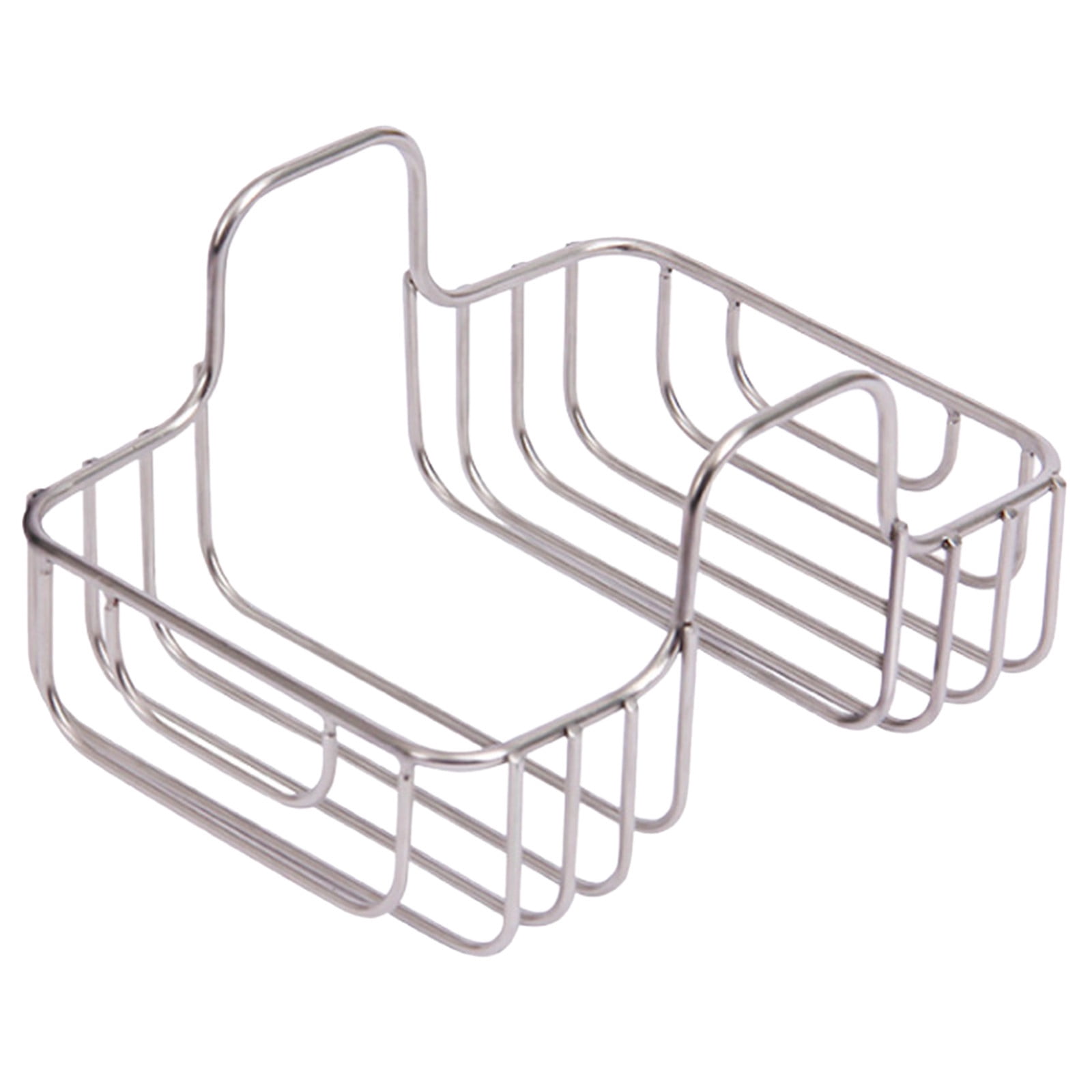 Sponge Holder Stainless Steel Double Side Saddle Hanging Kitchen Caddy ...